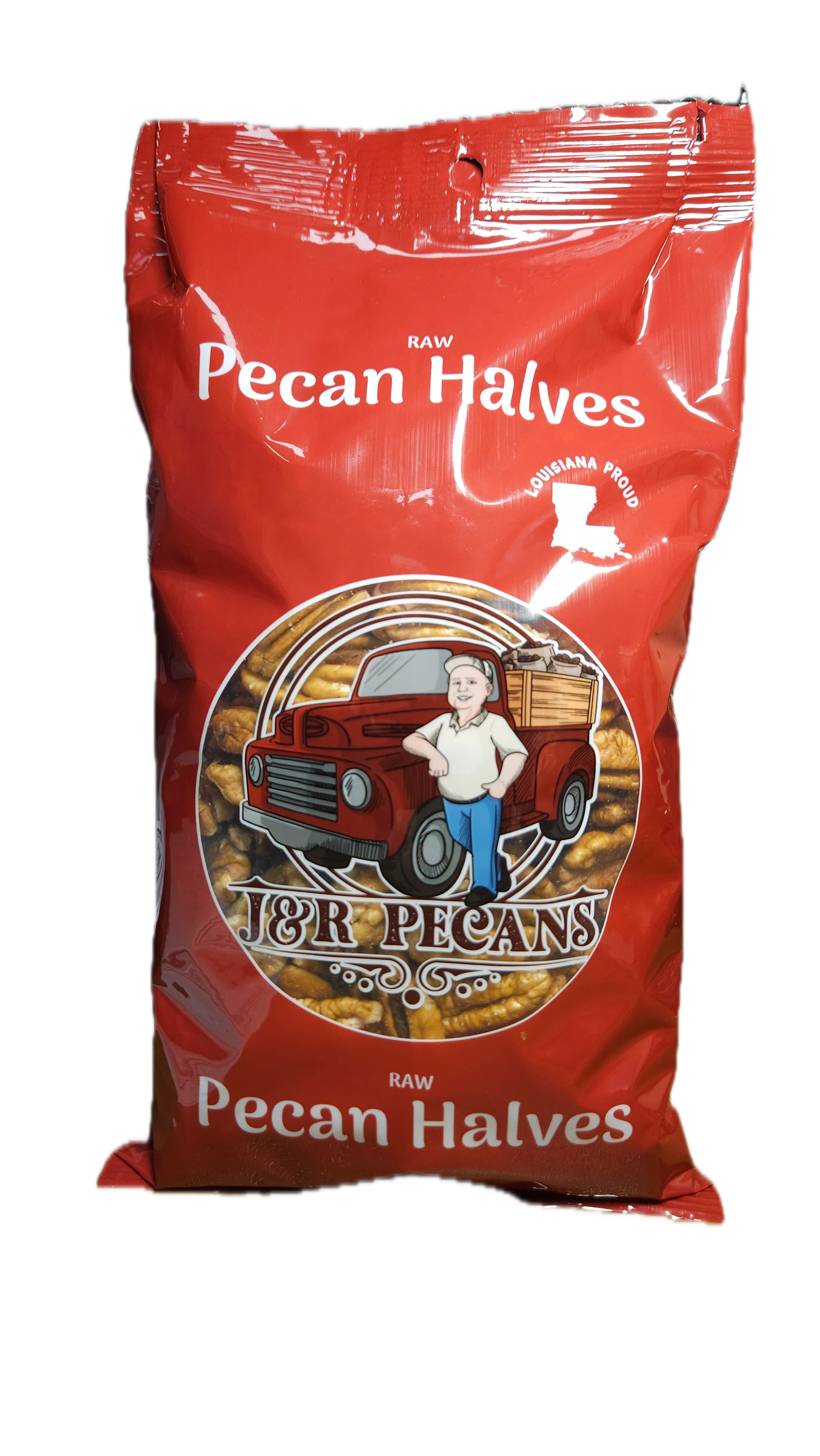 Raw Pecan Halves – J&R Pecans